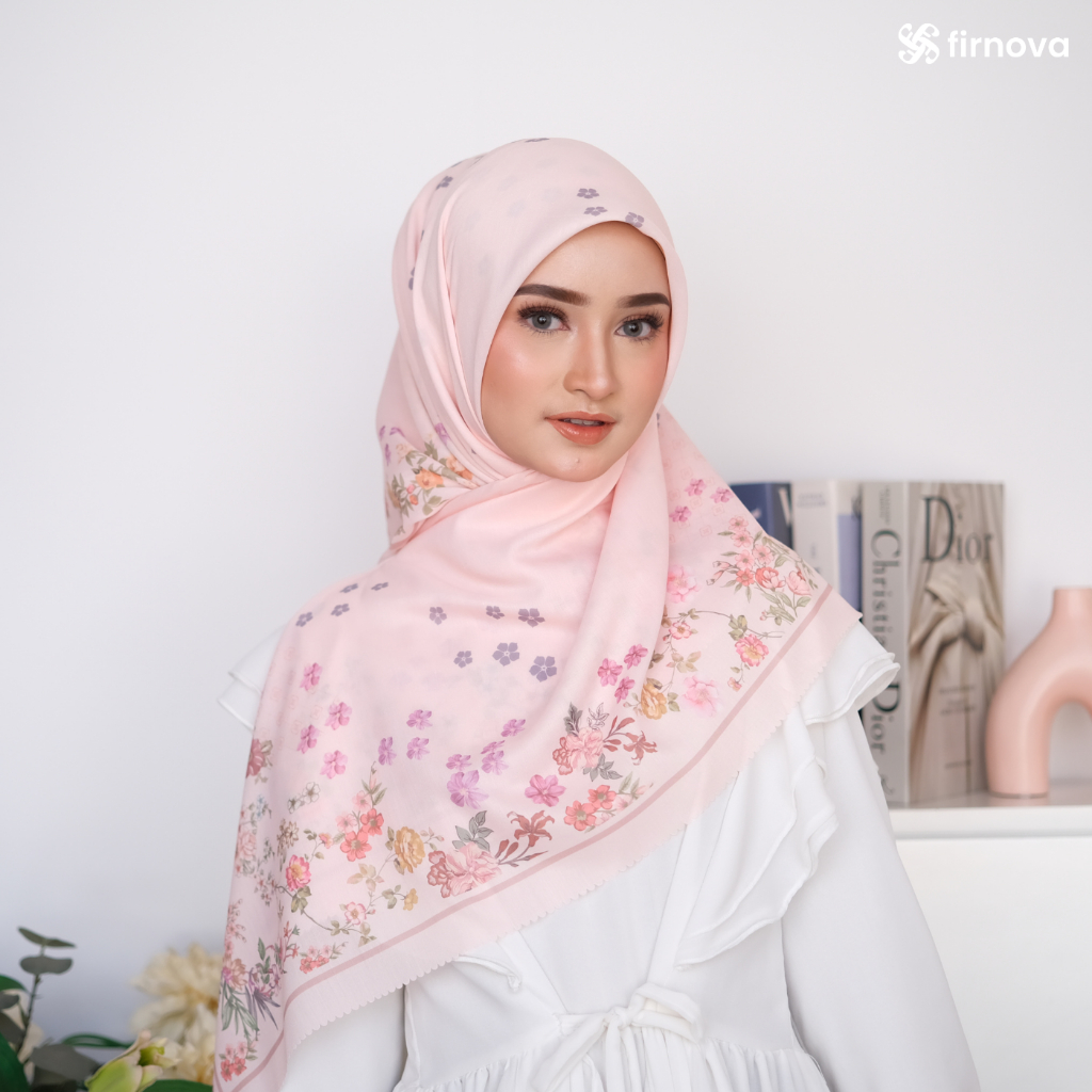 Jual FIRNOVA HIJAB - Kerudung Segi Empat Hijab Square Scarf Bahan Voal Mesir Jilbab Printing ...