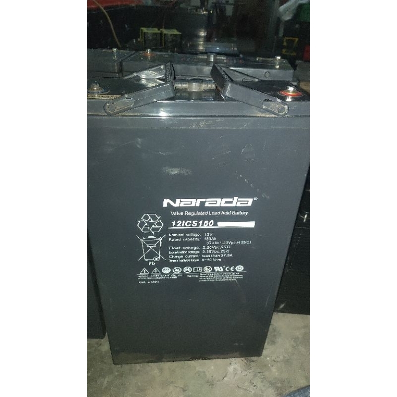 Jual BATTERY vrla merek NARADA 12v 150ah | Shopee Indonesia