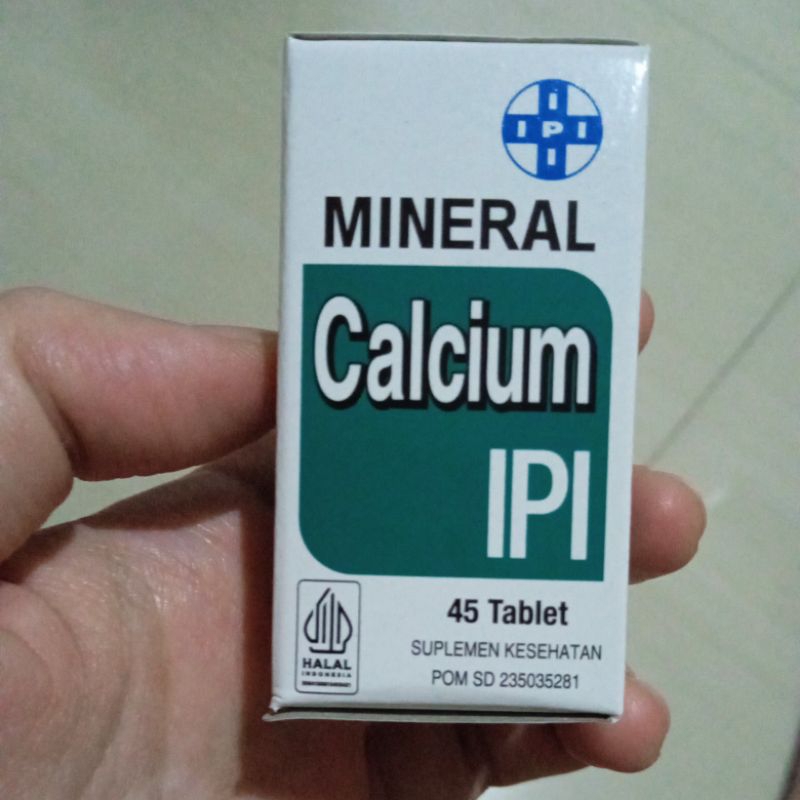 Jual IPI mineral calcium isi 45 tablet | Shopee Indonesia
