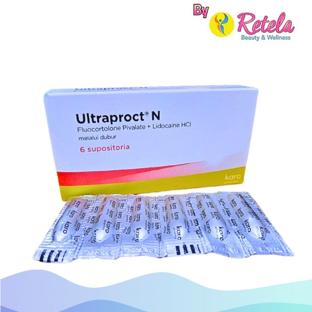 Jual Ultraproct N 1 Strip 6 Suppositoria | Shopee Indonesia