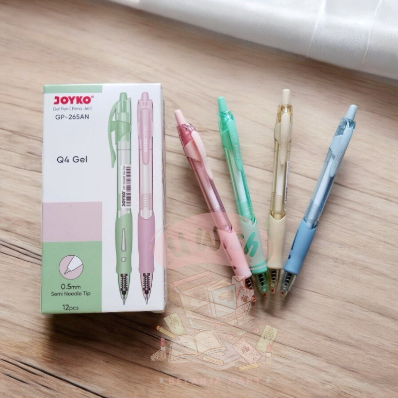 Jual [12PCS] JOYKO PEN GEL GP-265AN Q4 0.5MM | PULPEN | PENA | Shopee Indonesia
