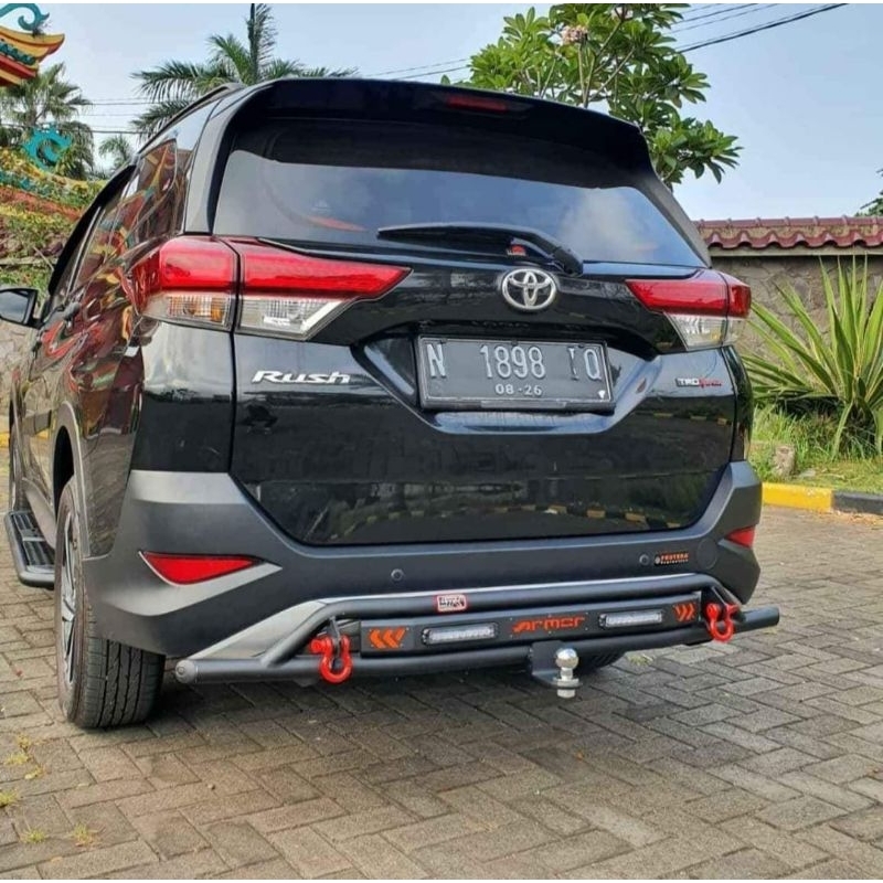 Jual Towing Bar Mobil Calya / Sigra Belakang Rhino Armor Bumper Guard ...