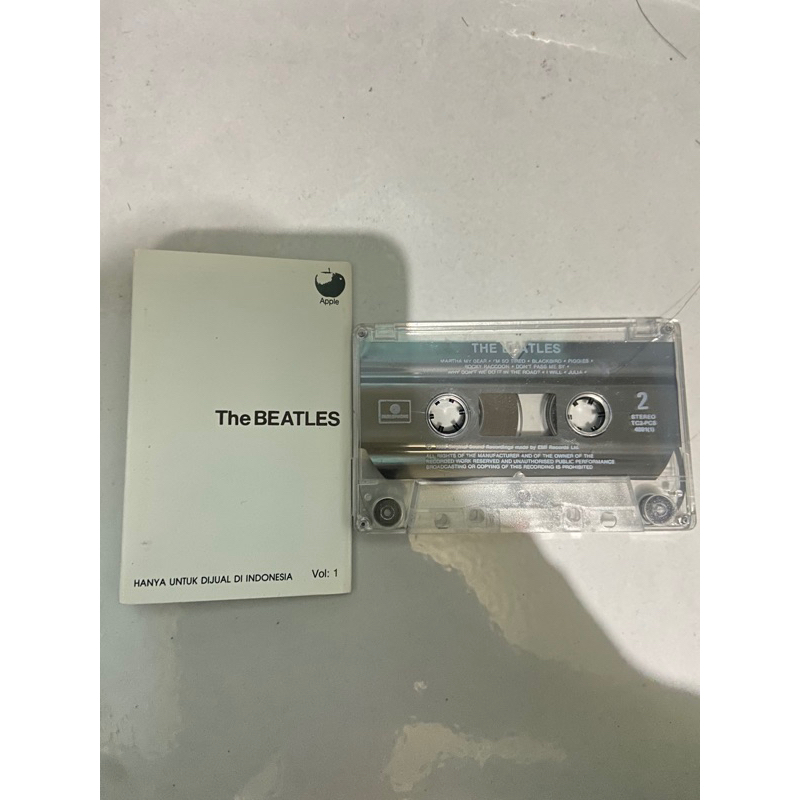 Jual kaset pita the beatles white album vol I | Shopee Indonesia