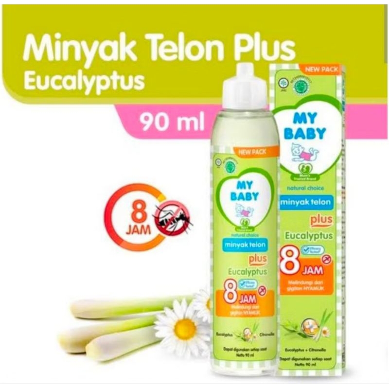 Jual My Baby Minyak Telon Plus 90ml/My Baby minyak telon plus Lavender ...