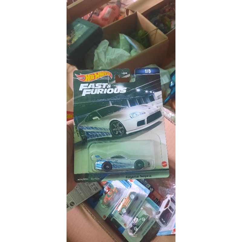Jual hotwheels premium toyota supra brian livery | Shopee Indonesia