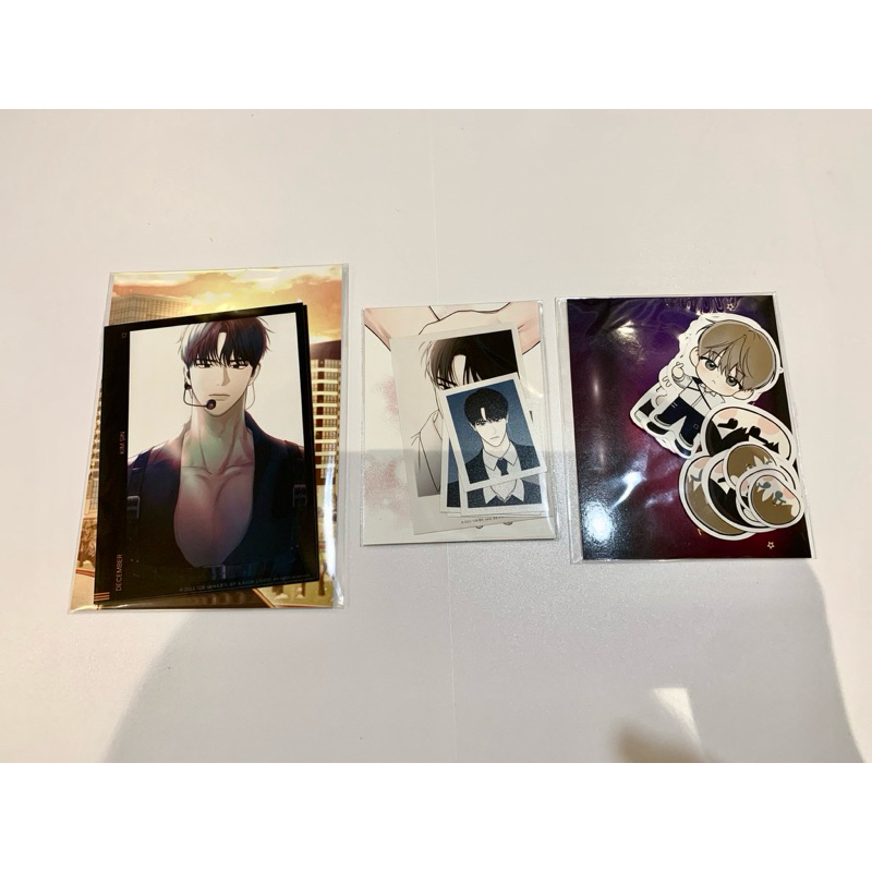Jual (SEALED) December 12 merch bl manhwa omegaverse id photo sticker ...