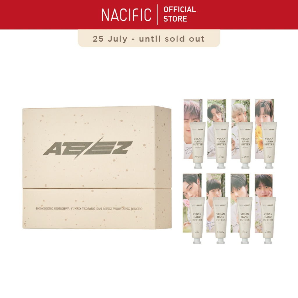 Jual NACIFIC x ATEEZ: Exclusive Vegan Hand Butter Set Ver.2 | Shopee ...