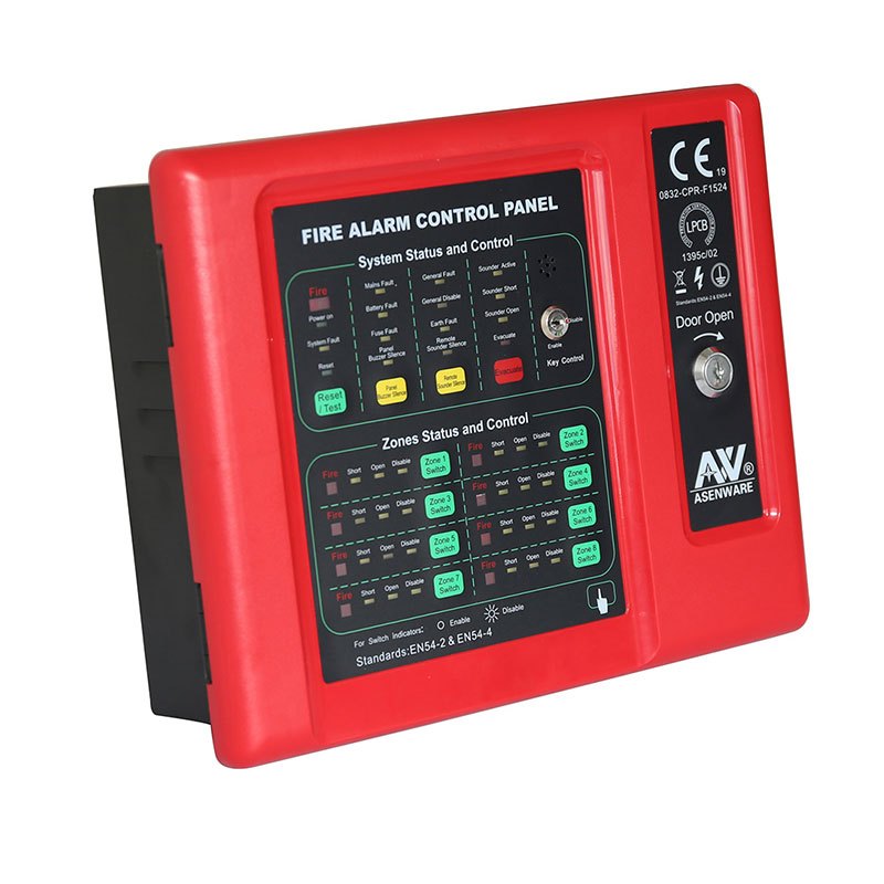 Jual Master Control Panel Fire Alarm 8 Zone Asenwere | Shopee Indonesia