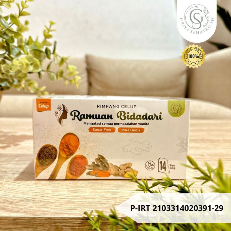 Jual RAMUAN BIDADARI | ULTIMATE JSR 100% TEH RIMPANG MURNI TANPA ...