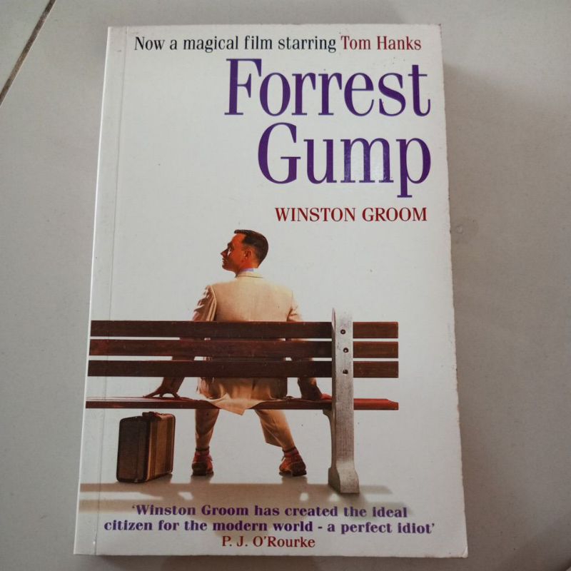 Jual BUKU FORREST GUMP WINSTON GROOM | Shopee Indonesia
