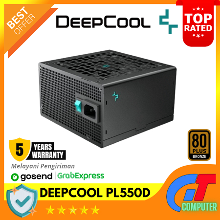 Jual PSU DeepCool PL550D 550W Native ATX3.0(PCIe5.0) 80+ Bronze / 550 ...
