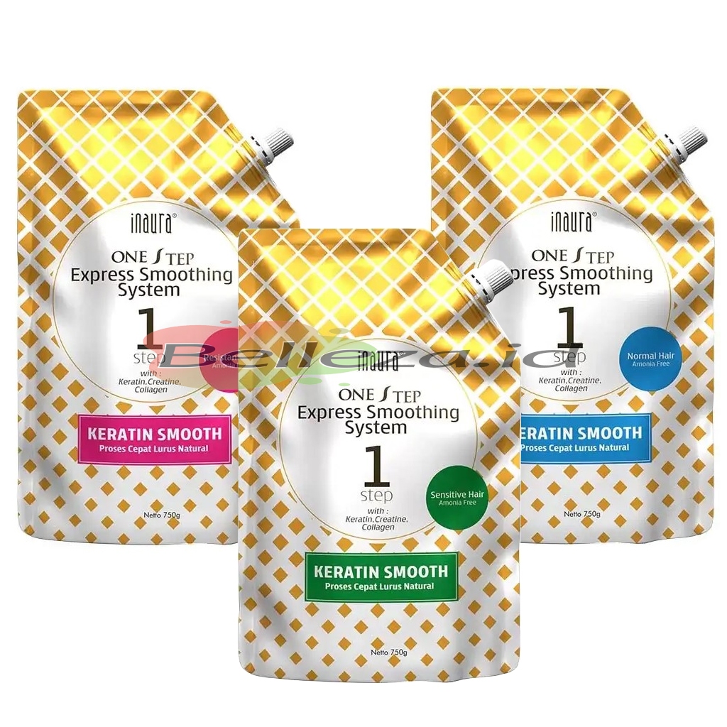 Jual Inaura One Step Express Smoothing System Rebonding Step 1 / Step 2 ...