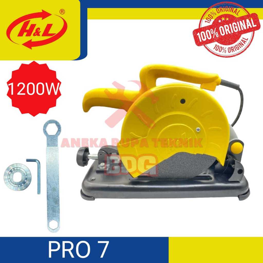 Jual Alat Potong Besi Cut Off PRO 7 Inch | Shopee Indonesia