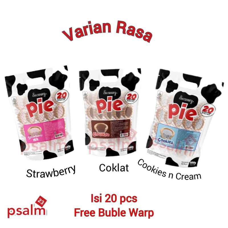 Jual CHOCOMORY PIE CHOCOLATE STRAWBERRY COOKIES N CREAM BLACKROSE PIE ...