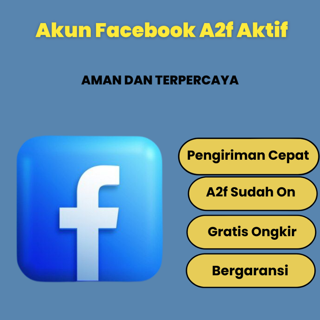 Jual Jual akun Facebook real | Facebook polos | facebook a2f on | Facebook ads | aman dan ...
