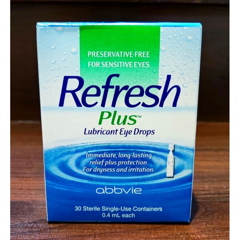 Jual REFRESH PLUS LUBRICANT EYE DROPS (30X0, 4ML) | Shopee Indonesia