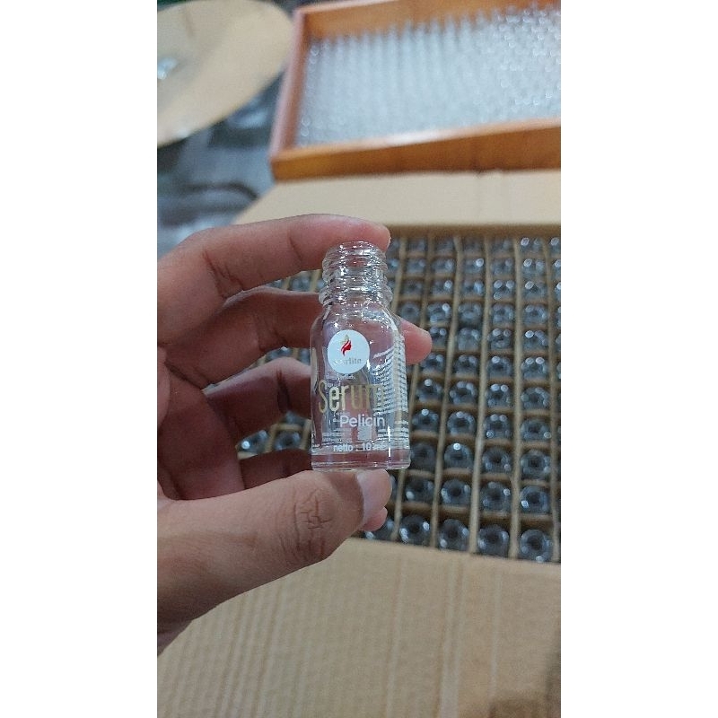 Jual Jasa Printing kemasan botol kaca 3 warna / Sablon kemasan /Sablon ...