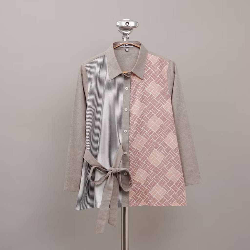 Jual La Rosa Jakarta - Kemeja Batik Aster Size S | Shopee Indonesia