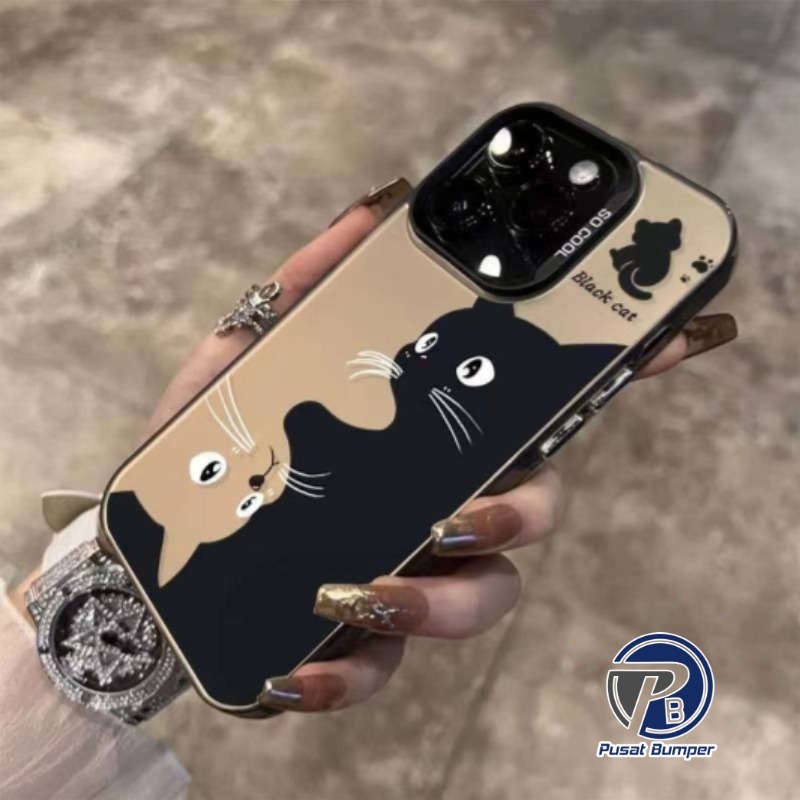 Jual SS928 SS921 Premium Matte Hard Casing Hp xiaomi Black Cat For redmi 13X A5 MI 14T PRO 14C ...