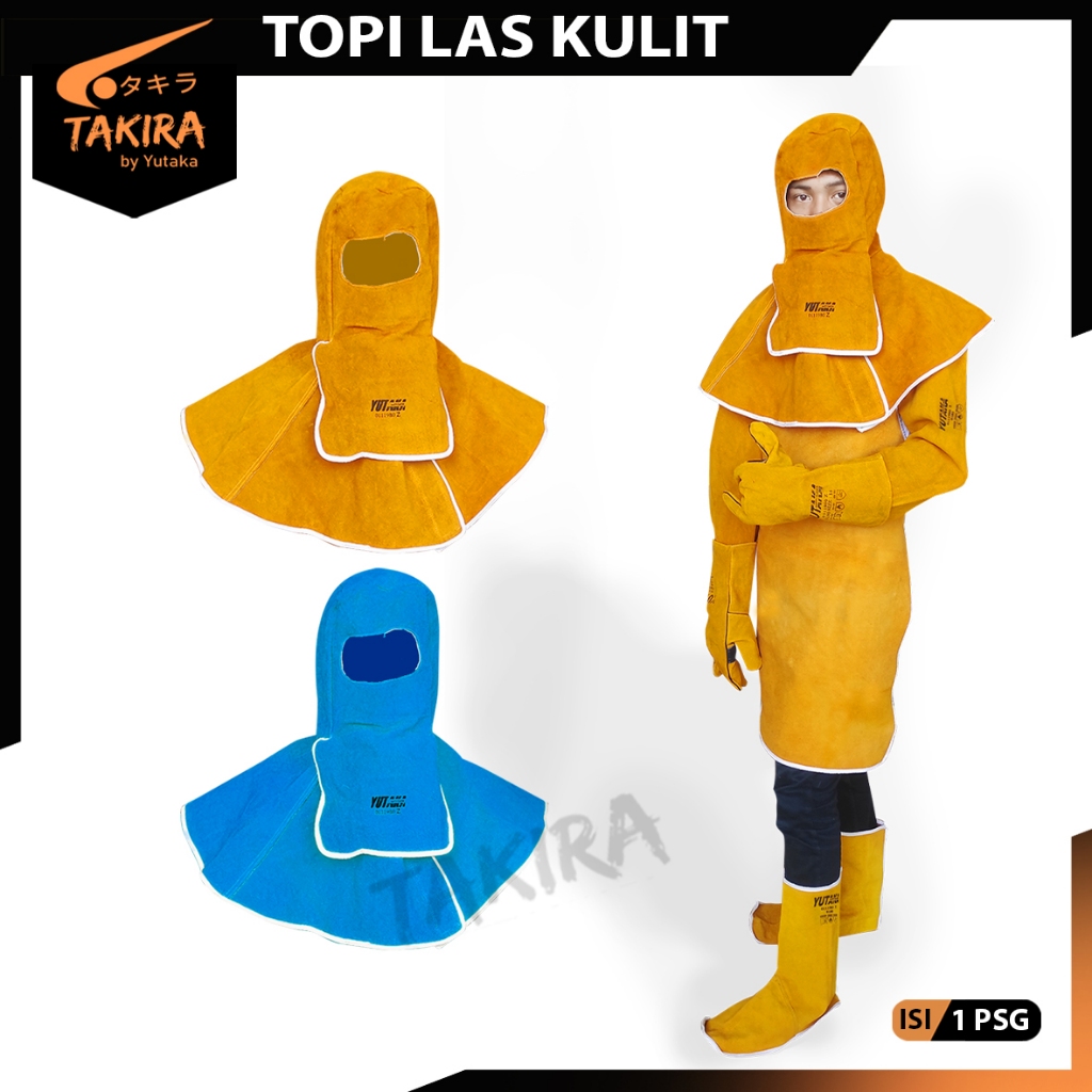 Jual Topi Las Kulit / Topi Las Welder / Topi Las Proyek / Kerpus ...