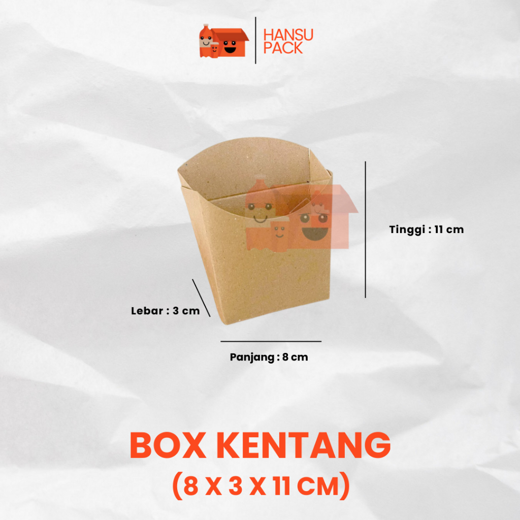 Jual Kemasan Kentang Goreng Dus Kentang Goreng Box Kentang Goreng Isi ...