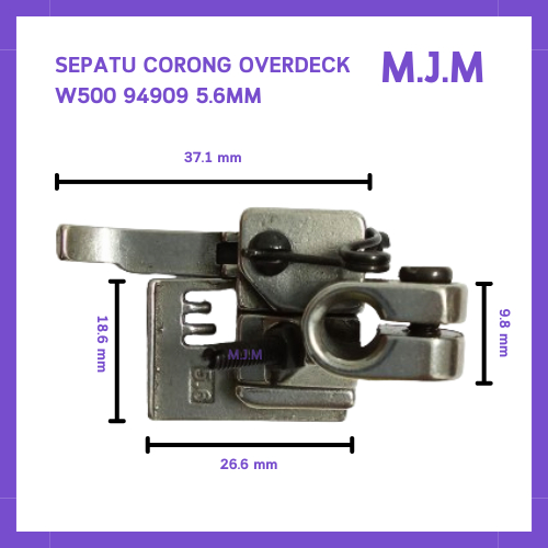 Jual Sepatu Bis Sempit 5.6 Mesin jahit Overdeck/Kamkut W500 M.J.M-94909 ...