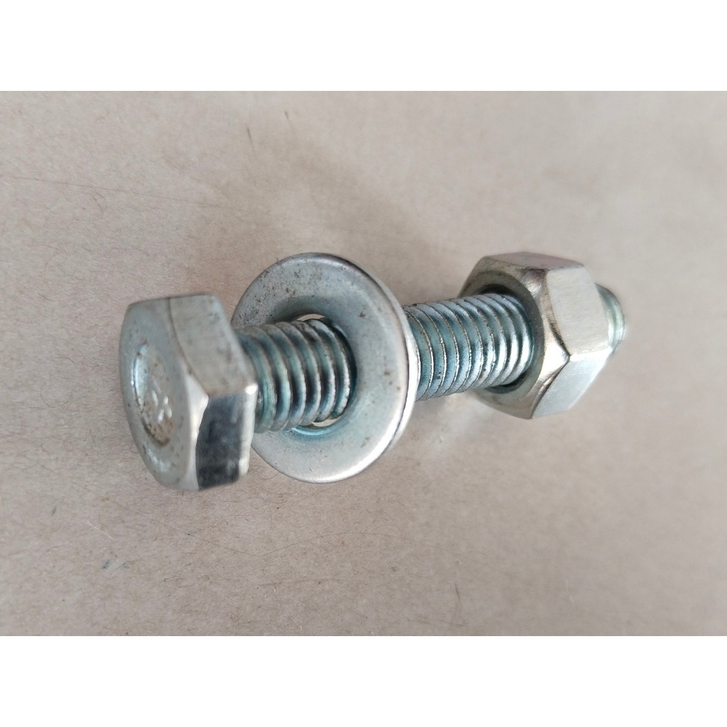 Jual BAUT GALVANIS 10MM & RING & MUR PANJANG 3.7CM ( kUNCI NO.12 ...