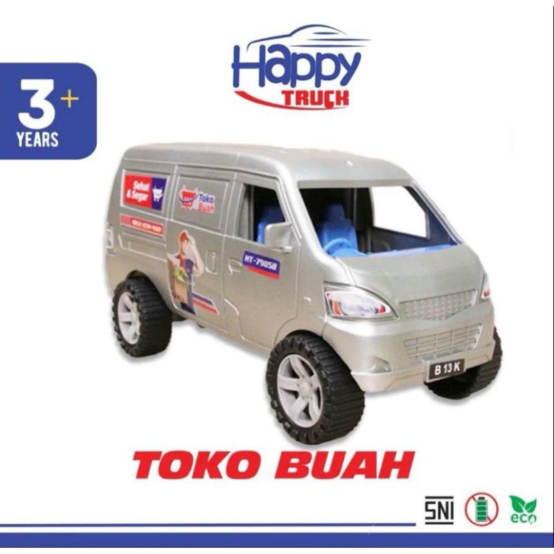 Jual Mainan Mobil Happy Truck Ekspedisi / Pick Up By Hamdalah Toys ...