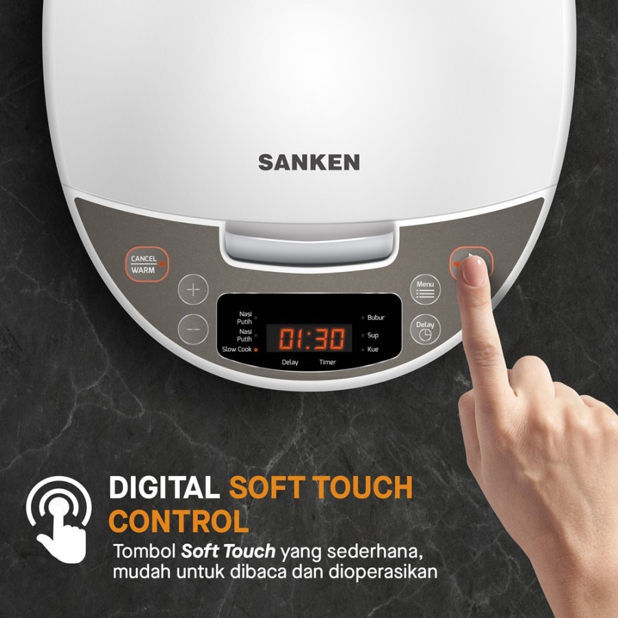 Jual SANKEN MAGIC COM DIGITAL 1.8 LITER SJ-D5000/SJ D 5000 RICE COOKER ...