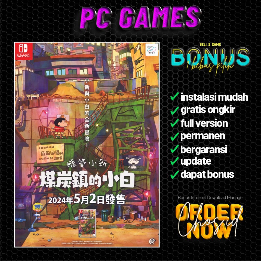 Jual Shin chan: Shiro and the Coal Town | Game PC - Laptop | Shopee ...