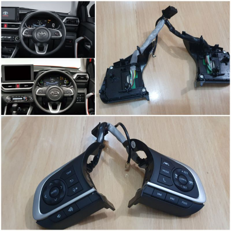 Jual Tombol Remote Steer Setir Audio Steering Switch Toyota Raize ...