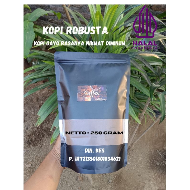 Jual kopi bubuk arabika berat 250 gram | Shopee Indonesia