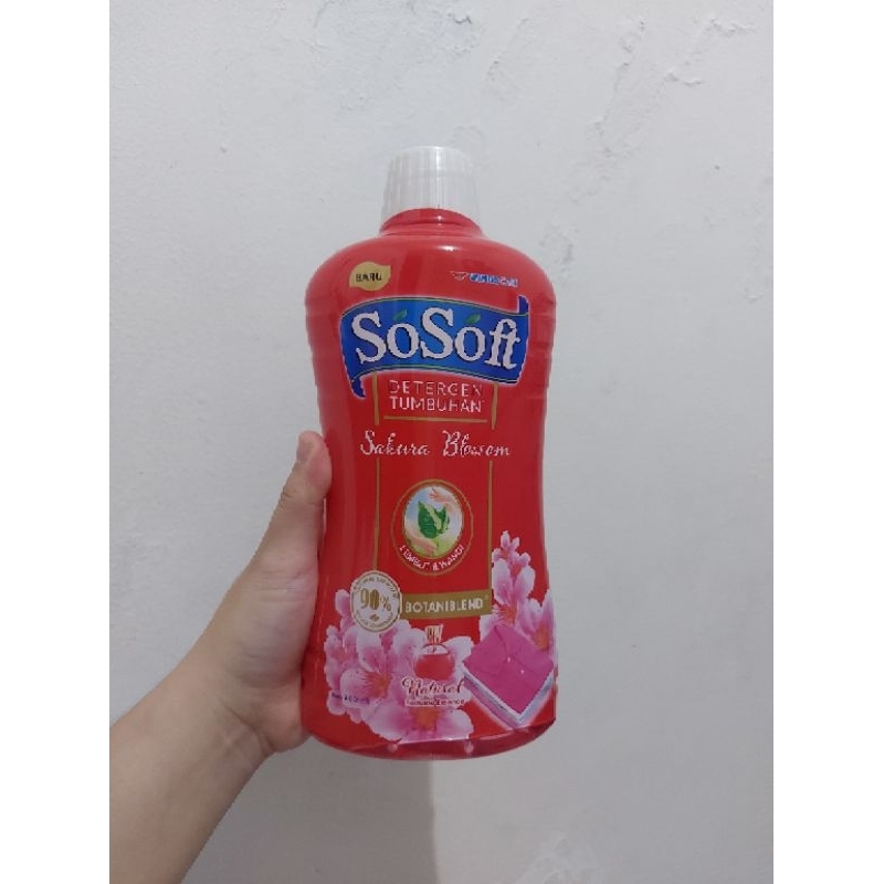 Jual Deterjen Tumbuhan So Soft 700 ml | Shopee Indonesia