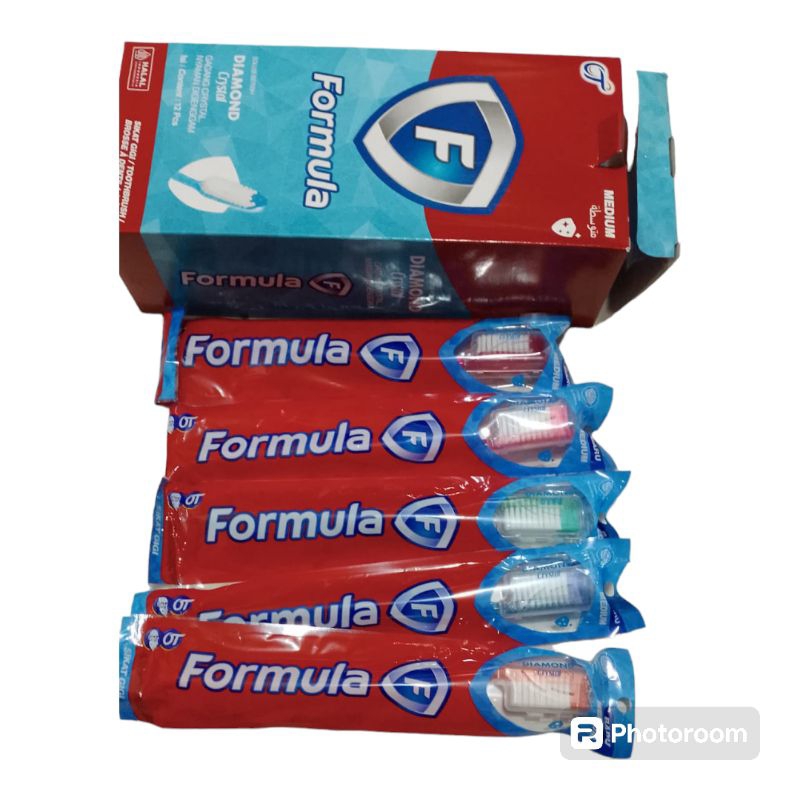 Jual Sikat gigi fomula medium 1pak isi 12 pcs | Shopee Indonesia