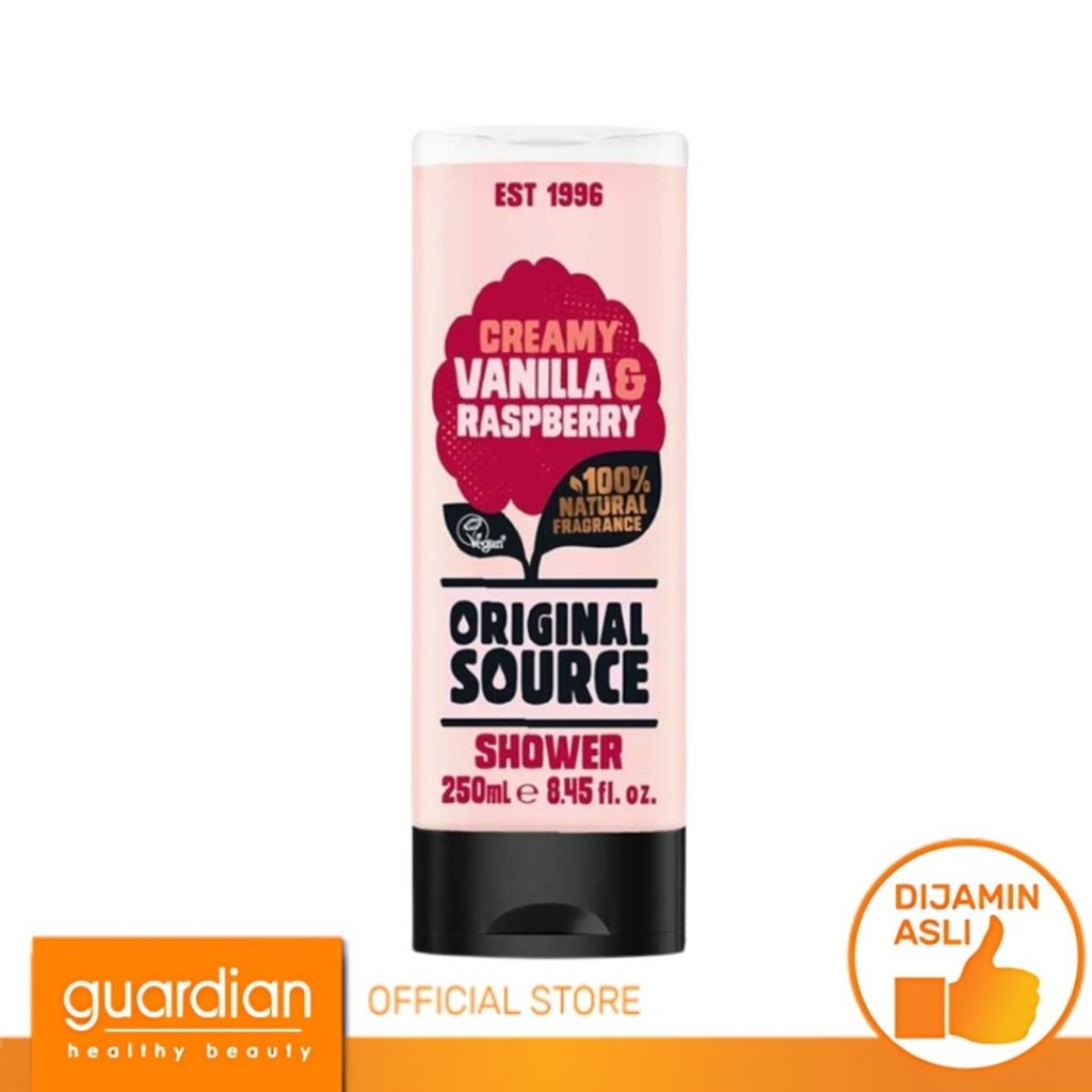 Jual Original SOurce Shower Vanilla & Raspberry 250Ml | Shopee Indonesia