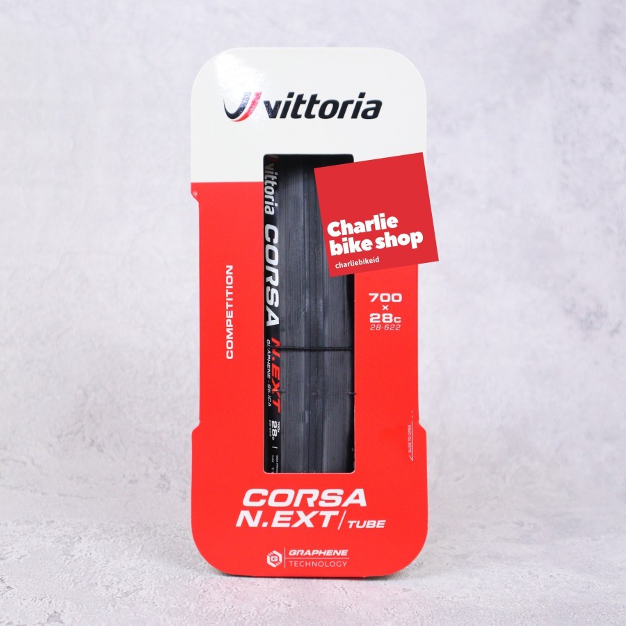 Jual VITTORIA CORSA NEXT N.EXT TUBES KIT GRAPHENE Clincher Black Ban Luar | Shopee Indonesia