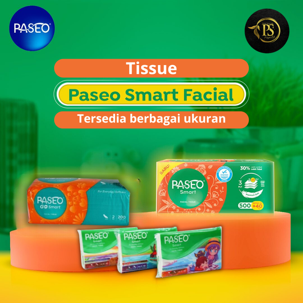 Jual PASEO Smart Facial Tissue All Size | 50 sheets | 200 sheets | 540 ...