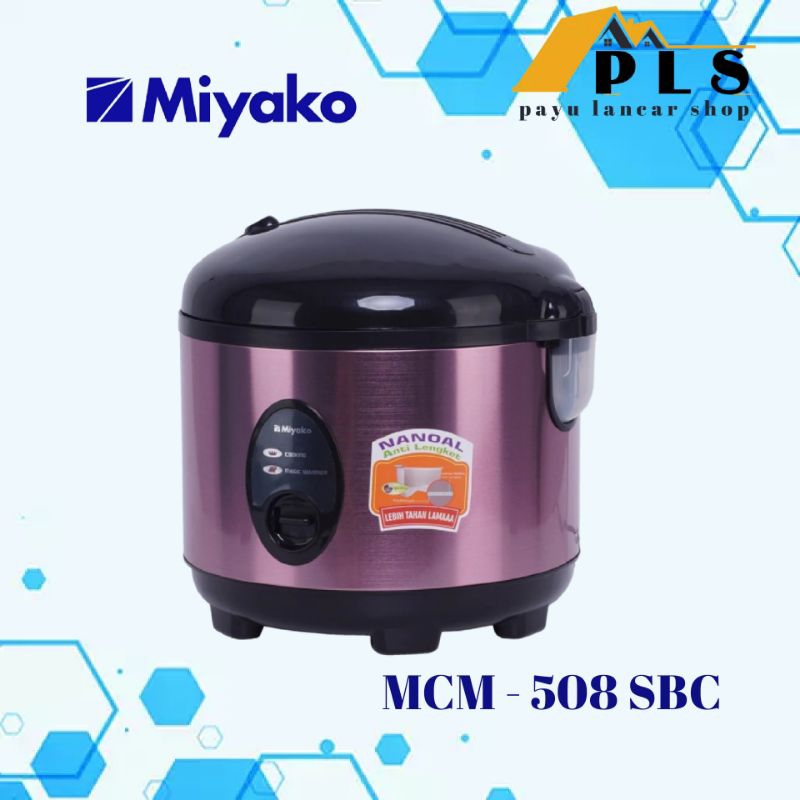 Jual MIYAKO magicom 1.8 liter MCM 508 SBC ( rose gold ), rice cooker ...
