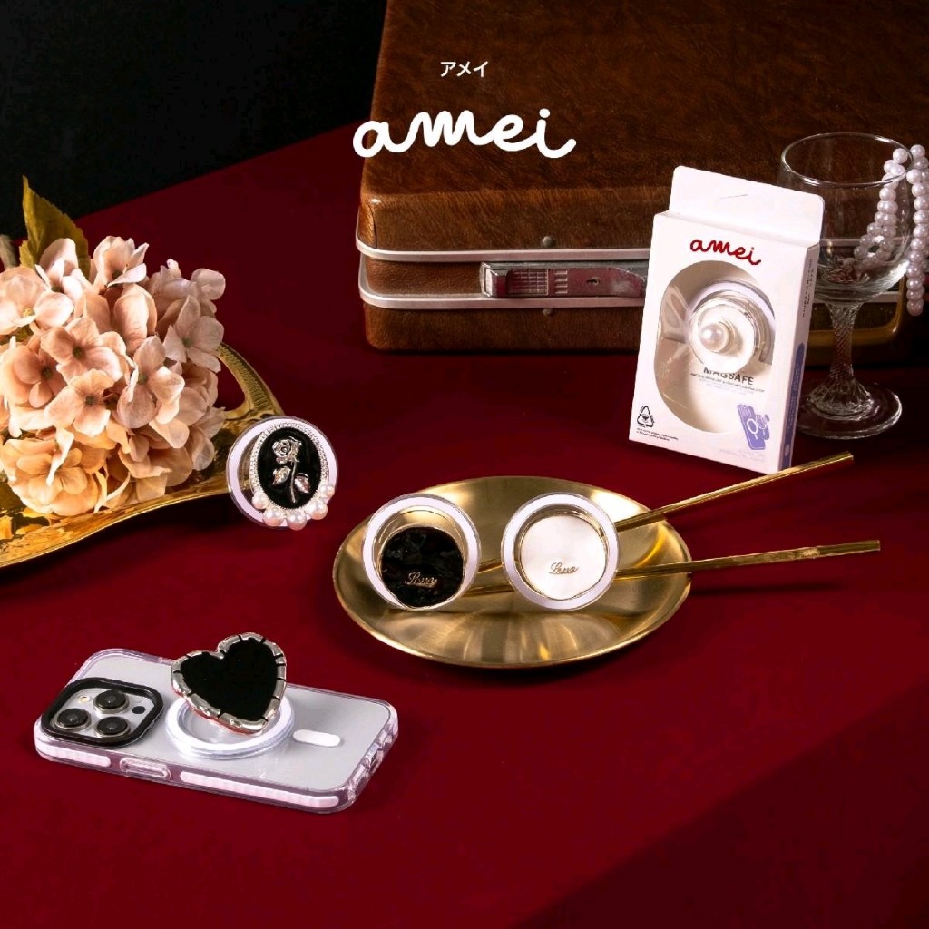 Jual AMEIGOODS Elegance Magnetic Grip Popsocket Magnet Magsafe ...
