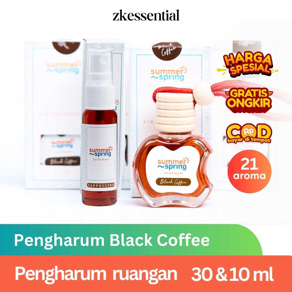 Jual BLACK COFFEE BOTOL APEL / SPRAY Pengharum Ruangan / Lemari/ Toilet ...