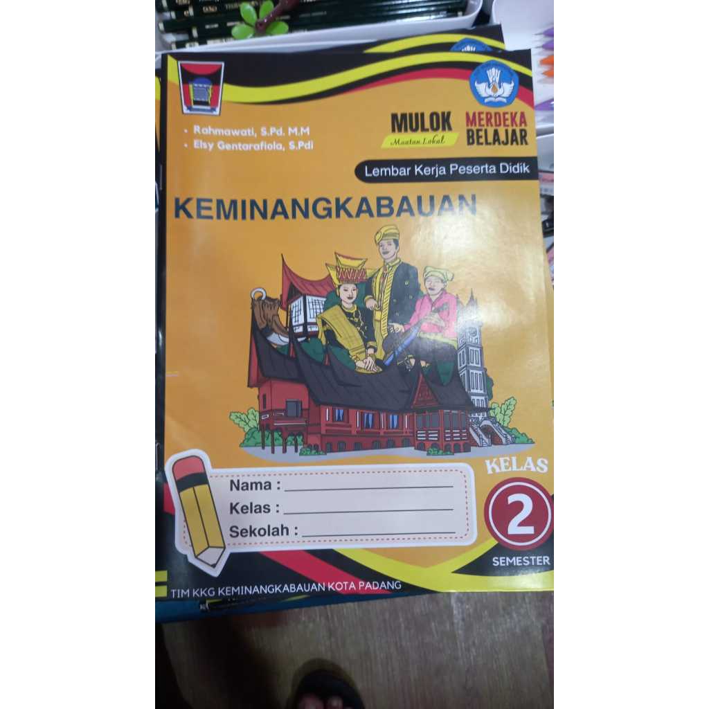 Jual BUKU SEKOLAH - MUATAN LOKAL - BAM - LKS KEMINANGKABAUAN KELAS 1 SD ...