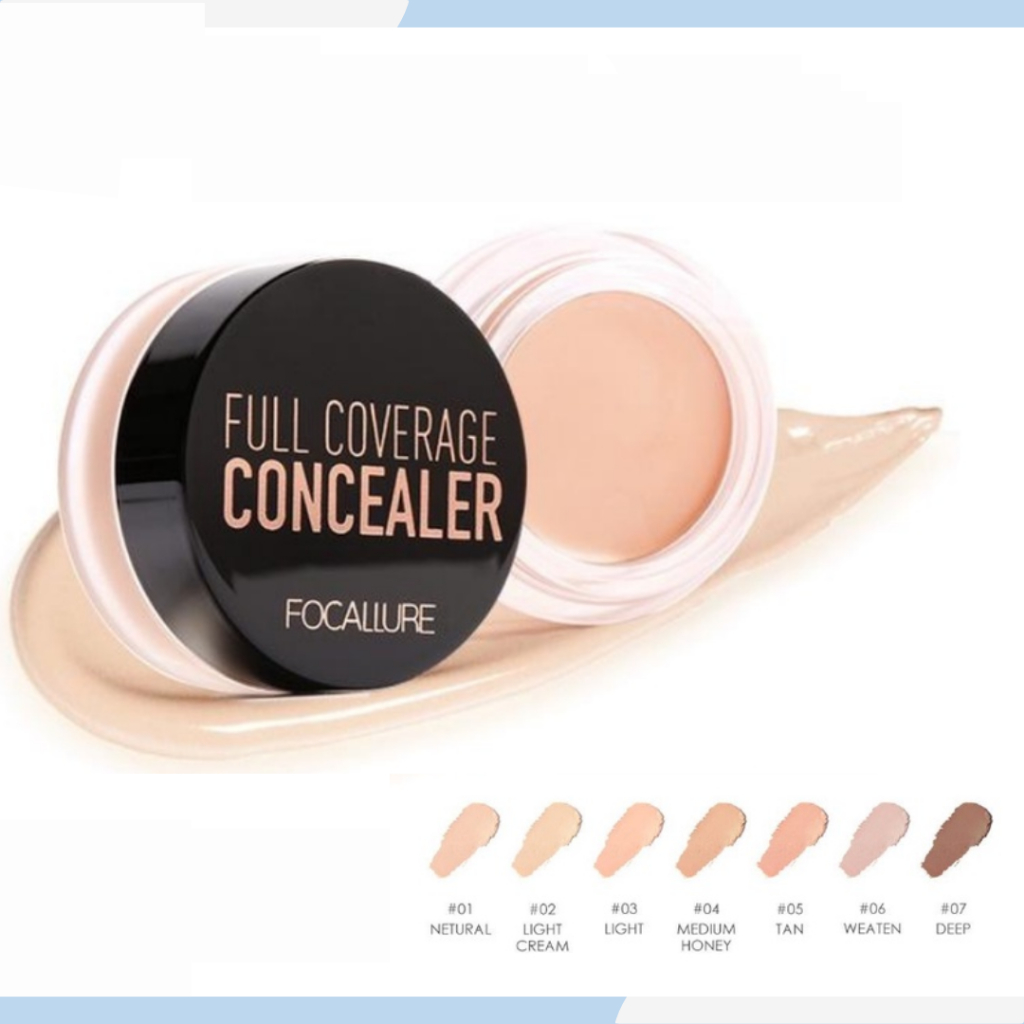 Jual Focallure Concealer Cream Full Coverage Acne Concealer | Shopee ...