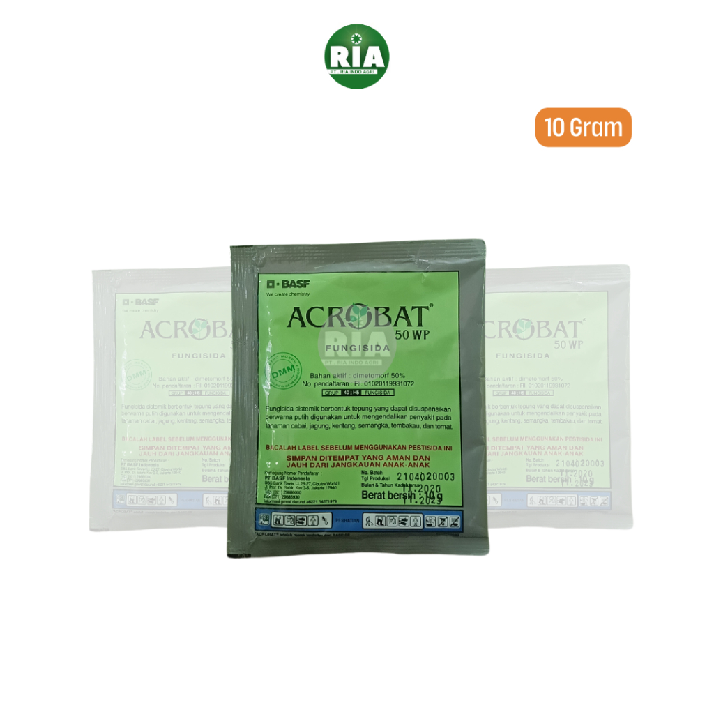 Jual Acrobat 50 WP 10 gram Fungisida Sistemik Obat Jamur Antraknosa ...
