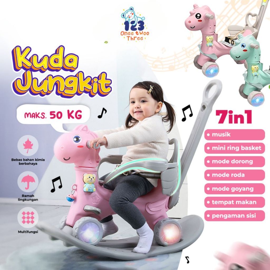 Jual Mainan Kuda Kudaan Anak Jungkat Jungkit Rocking Horse 𝗠𝗢𝗟𝗜𝗢𝗡 𝗧𝗢𝗬𝗦 ...