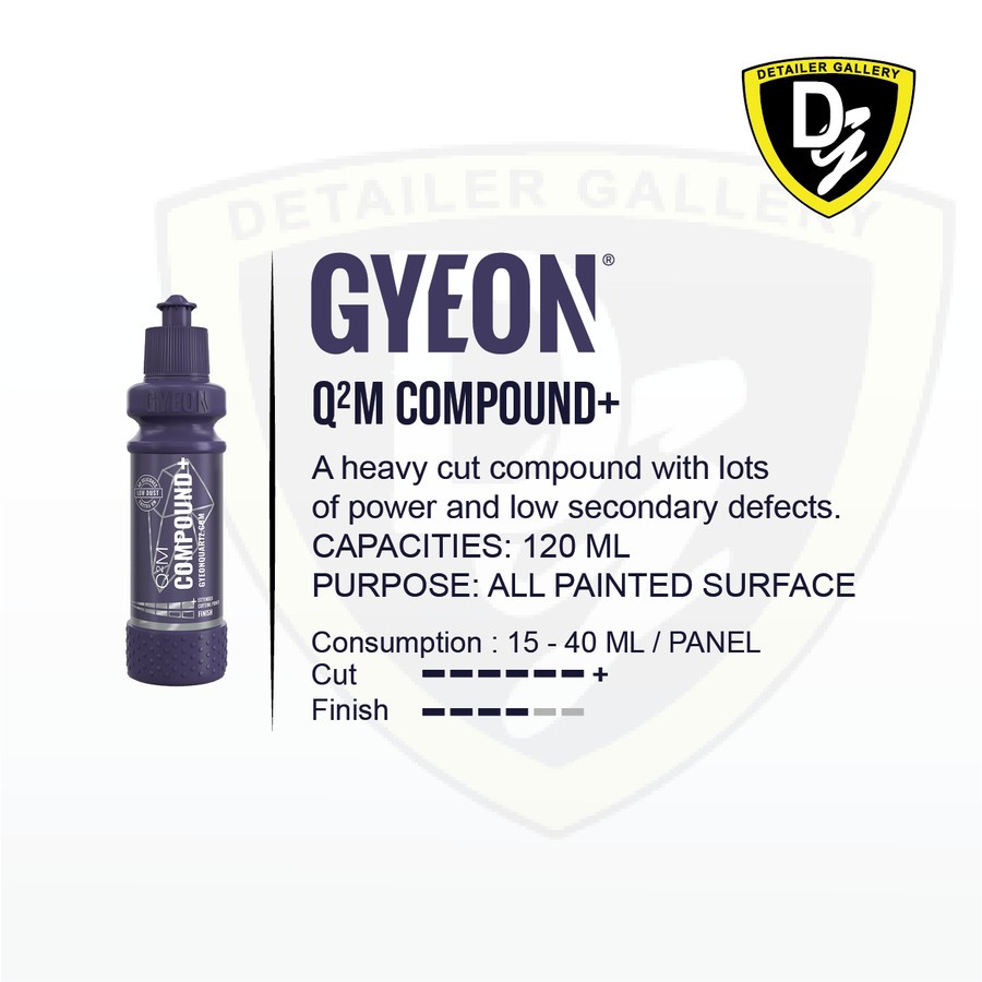 Jual Gyeon Q2M Compound+ 120ml & 1000ml | Shopee Indonesia
