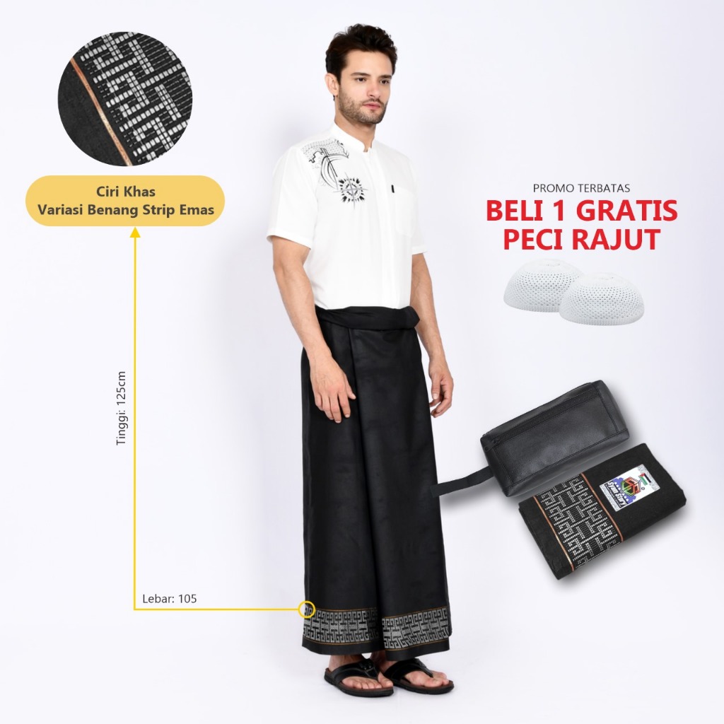 Jual Sarung Dobbi Kemasan Tas anti air Motif Tenun Kekinian Variasi ...