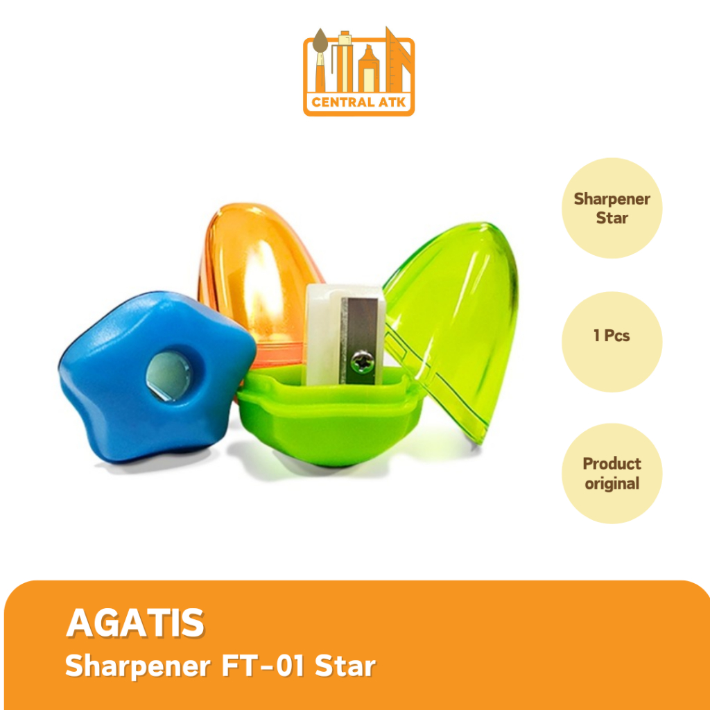 Jual SHARPENER/RAUTAN AGATIS STAR (1PCS) | Shopee Indonesia