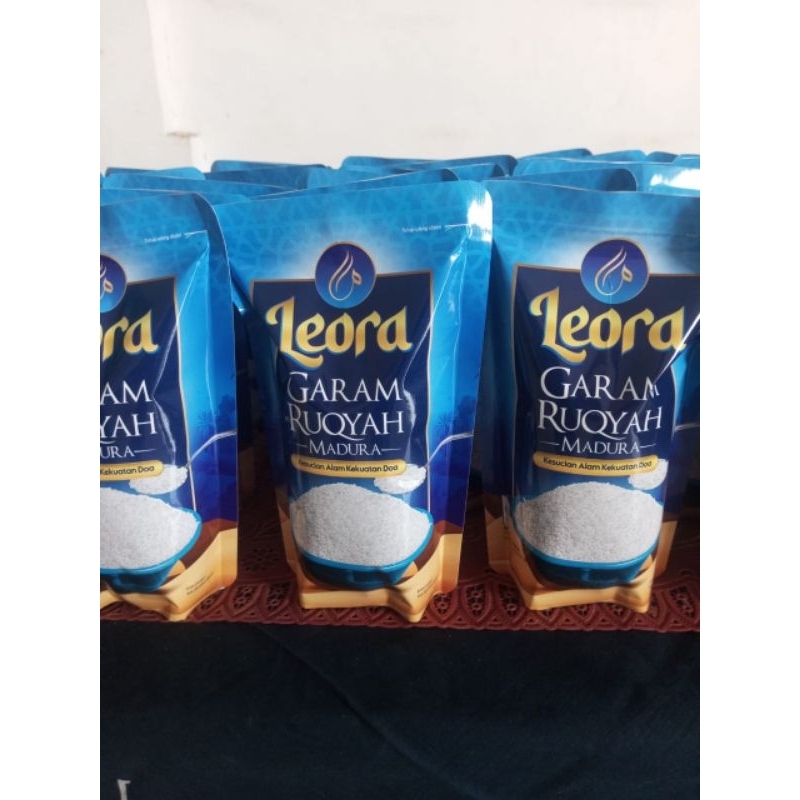 Jual GARAM RUQYAH LEORA ASLI MADURA KEMASAN 250 GR | Shopee Indonesia