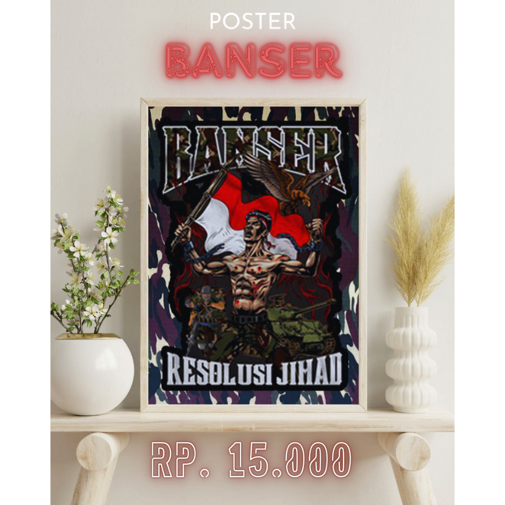 Jual POSTER BANSER REVOLUSI JIHAD UKURAN A3 | Shopee Indonesia