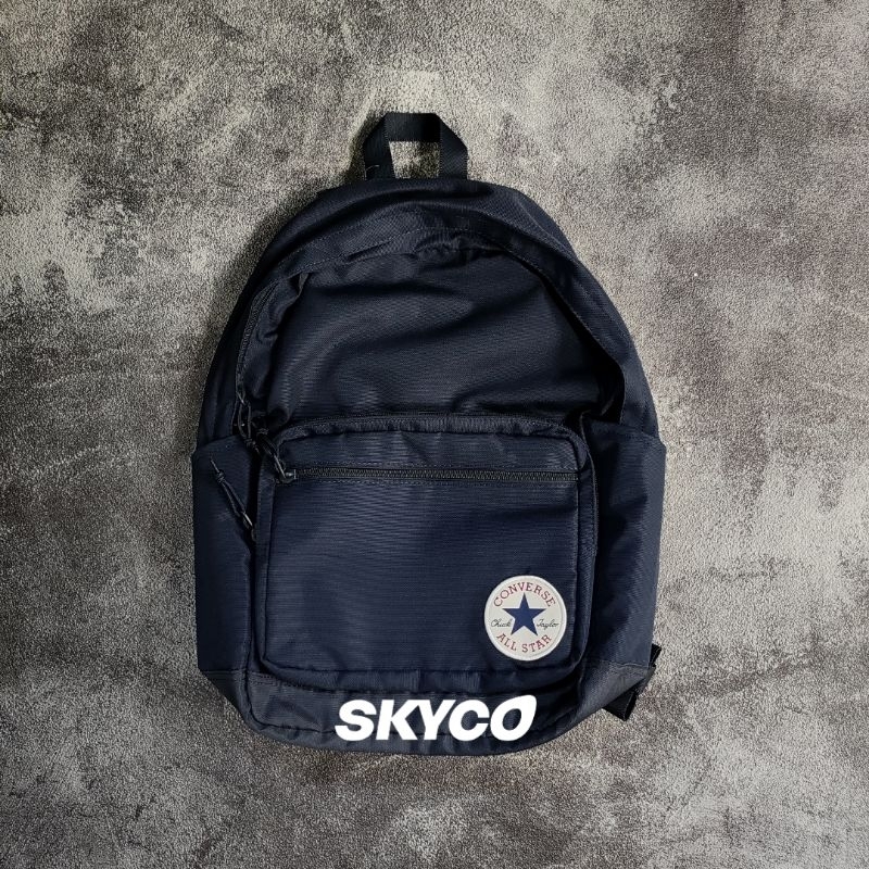 Jual (SALE) Bagpack Converse Go 2 Navy/Biru dongker BNWT Resmi PT MAP ...
